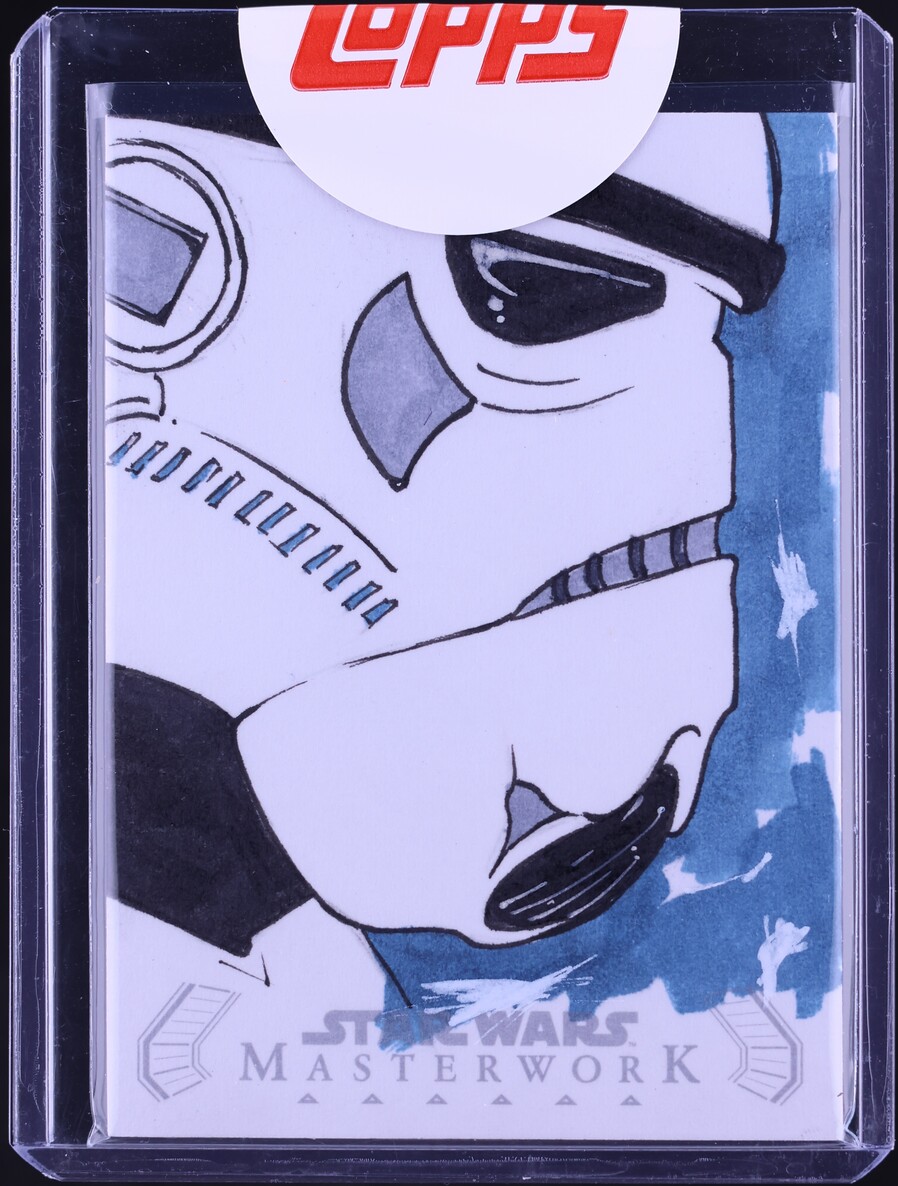 2024 Topps Star Wars Masterwork Sketch Michelle Rayner AUTO 1/1 on ...