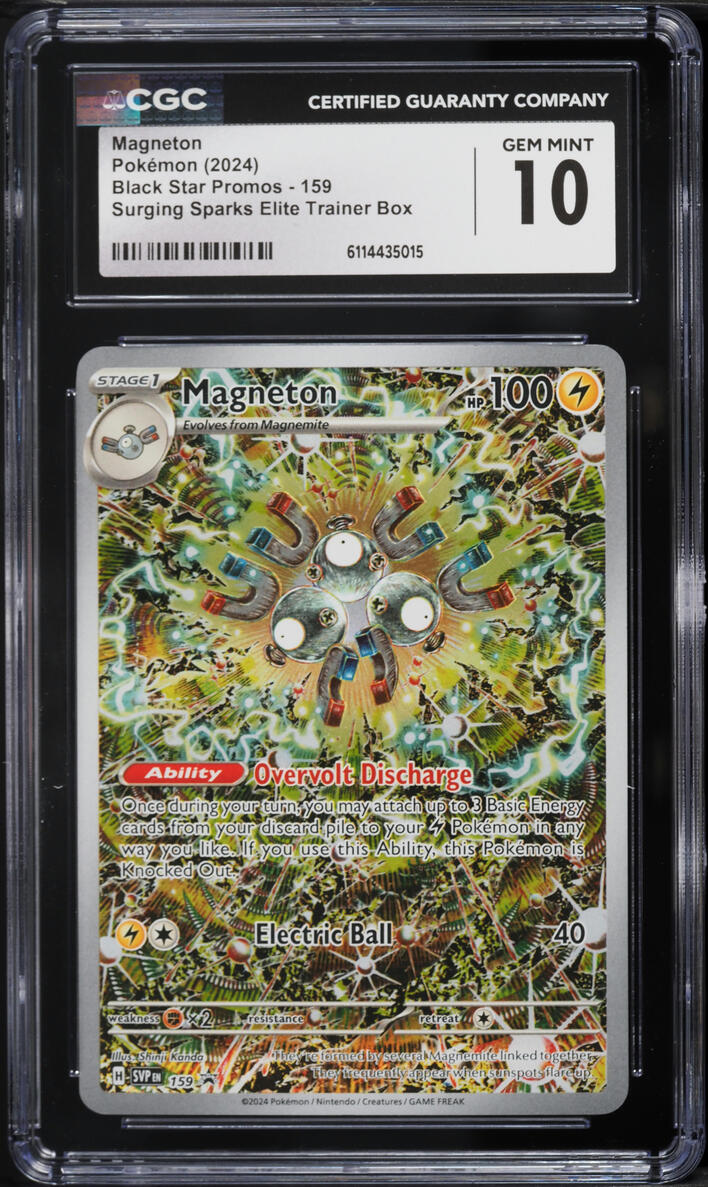 2024 Pokemon Scarlet & Violet Black Star Promo Surging Sparks ETB ...