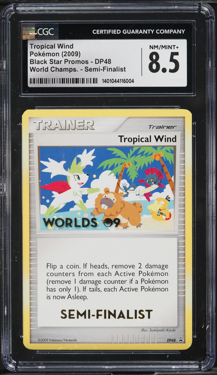 2009 Pokemon DP Promo World Championships Semi-Finalist Tropical Wind ...