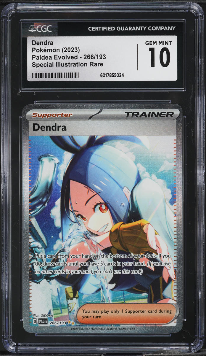 2023 Pokemon SV Paldea Evolved Special Illustration Rare Dendra #266 ...