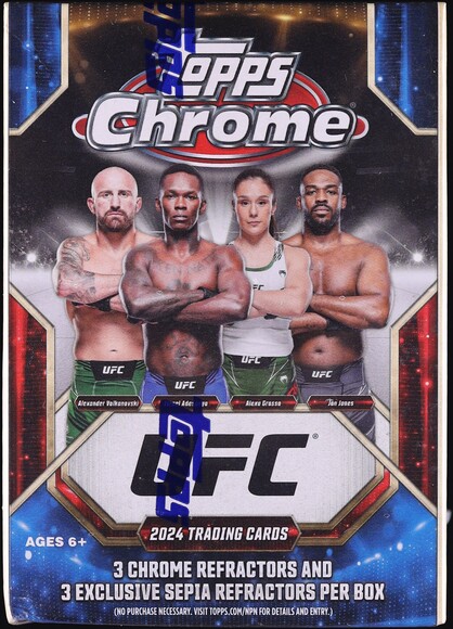 2024 Topps Chrome UFC Sealed Blaster Box on Fanatics Collect