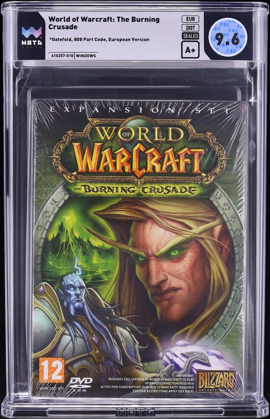 World Of Warcraft: The Burning Crusade (Windows PC) WATA 9.6 A+ Sealed ...