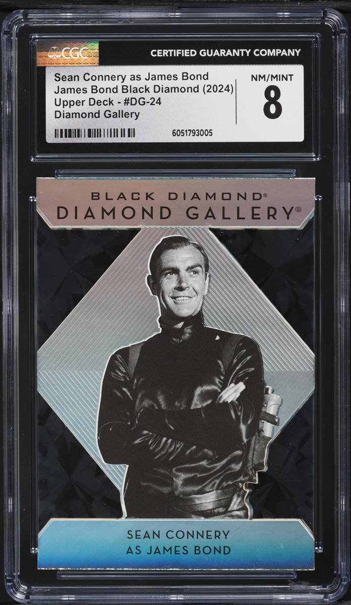 2024 Black Diamond Gallery Sean Connery as James Bond #DG-24 CGC 8 NM ...
