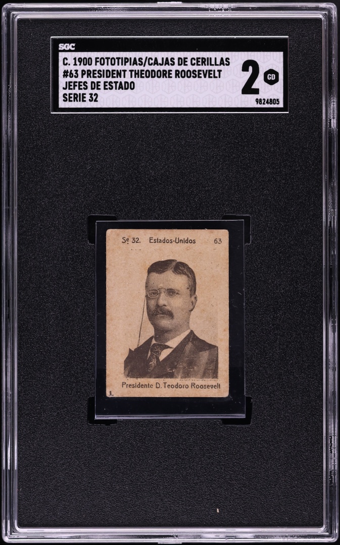 1900 Fototipias De Las Cajas De Cerillas Jefes De Estado S32 Theodore ...