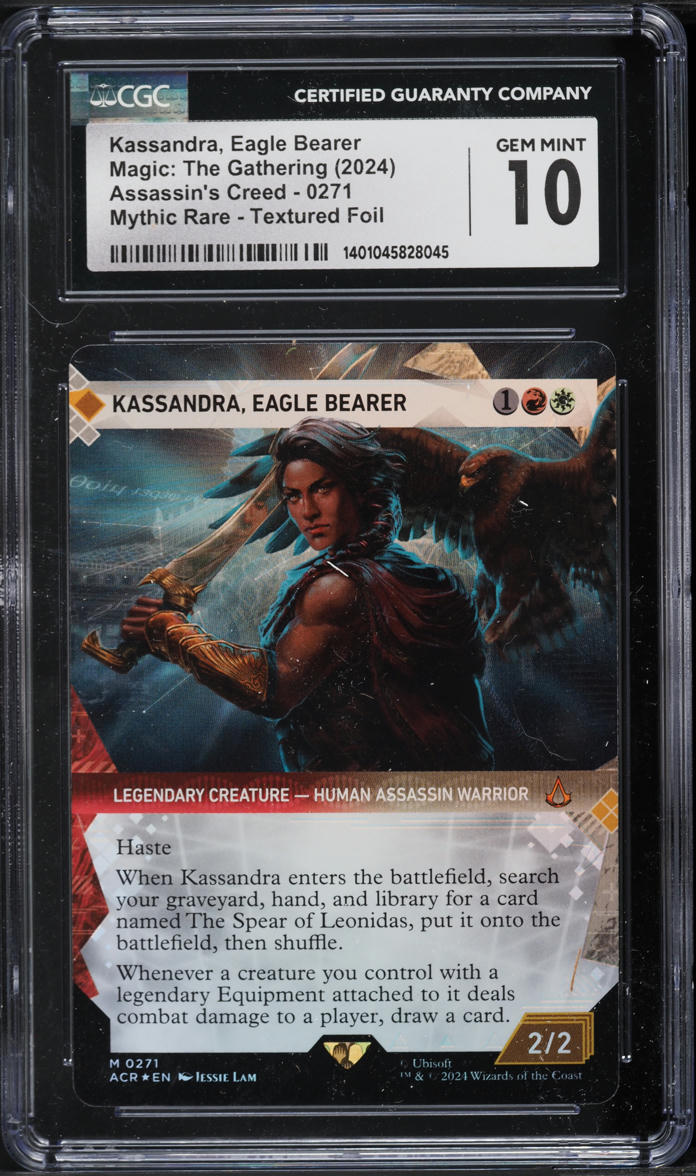 2024 Magic The Gathering Assasin's Creed Textured Kassandra, Eagle ...