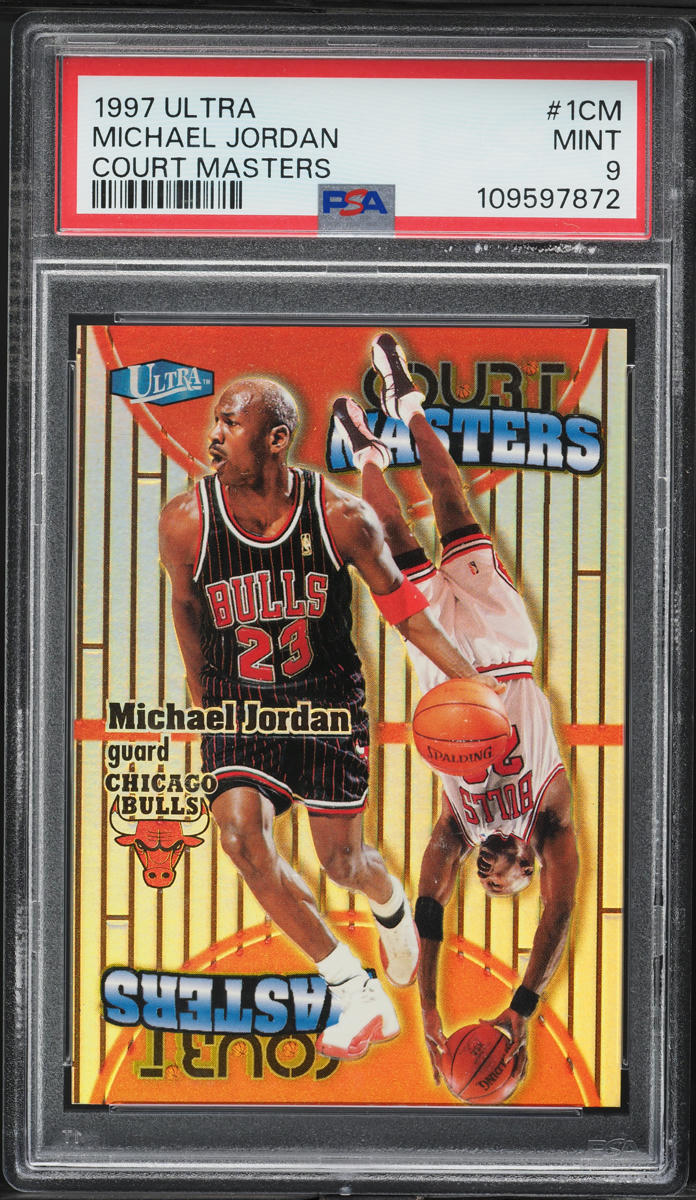 1997 Ultra Court Masters Michael Jordan #1CM PSA 9 MINT on Fanatics Collect