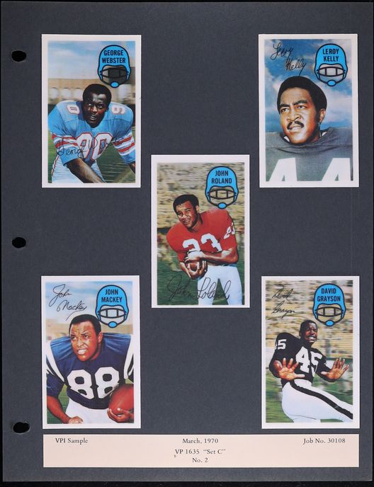 1968 Topps 3D Baseball Football & Soccer Sample Set w/ Roberto Clemente ...