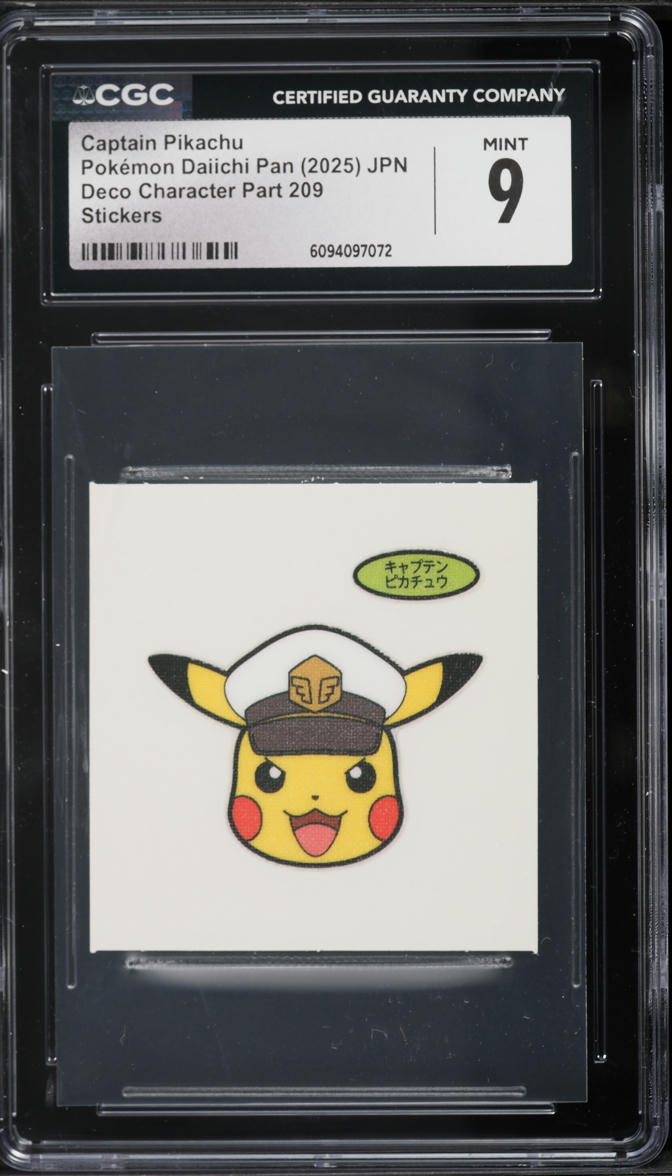 2025 Pokemon Japanese Daiichi Pan Deco Character Pt 209 Stickers ...