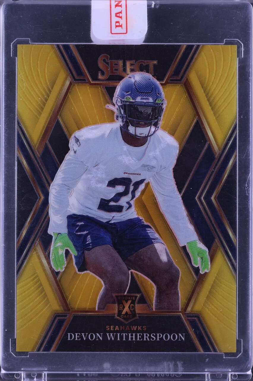 2022 Select '23 XRC Gold Devon Witherspoon ROOKIE /10 #519 CGC AUTH on ...