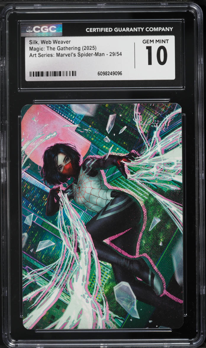 2025 Magic The Gathering MTG Art Series: Marvel's Spider-Man Silk, Web ...