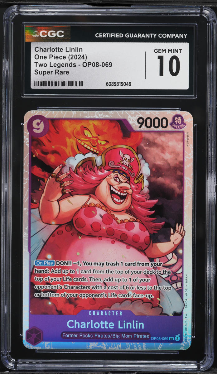 2024 One Piece Two Legends SR Charlotte Linlin #OP08-069 CGC 10 GEM MINT on Fanatics Collect