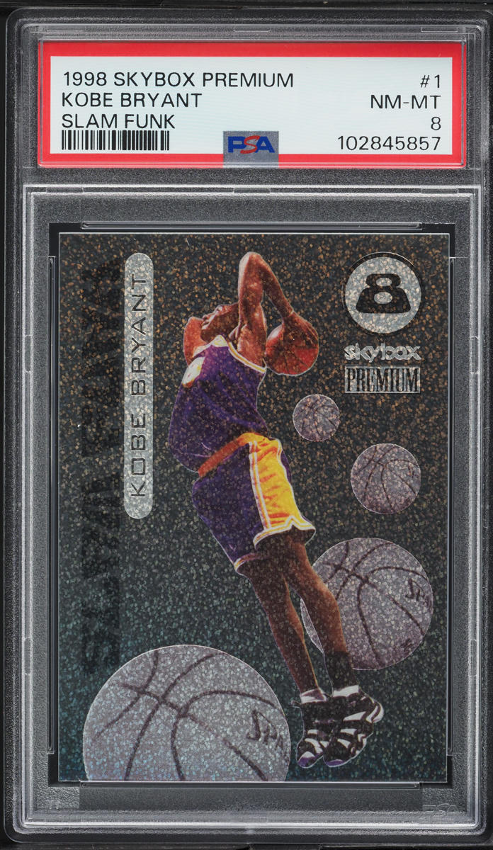 1998 Skybox Premium Slam Funk Kobe Bryant #1 PSA 8 NM-MT on Fanatics ...