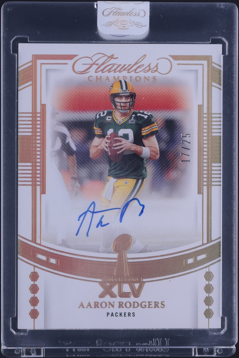 2022 Panini Flawless Champions Aaron Rodgers AUTO /25 #1X-AR on ...
