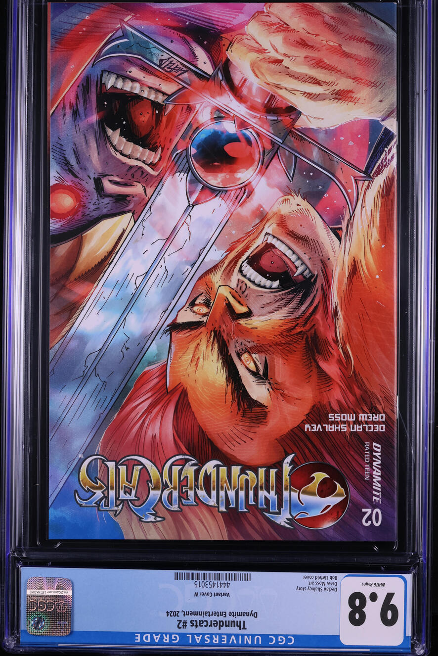 Thundercats #2 (Dynamite, 2024) CGC 9.8 White Pages on Fanatics Collect