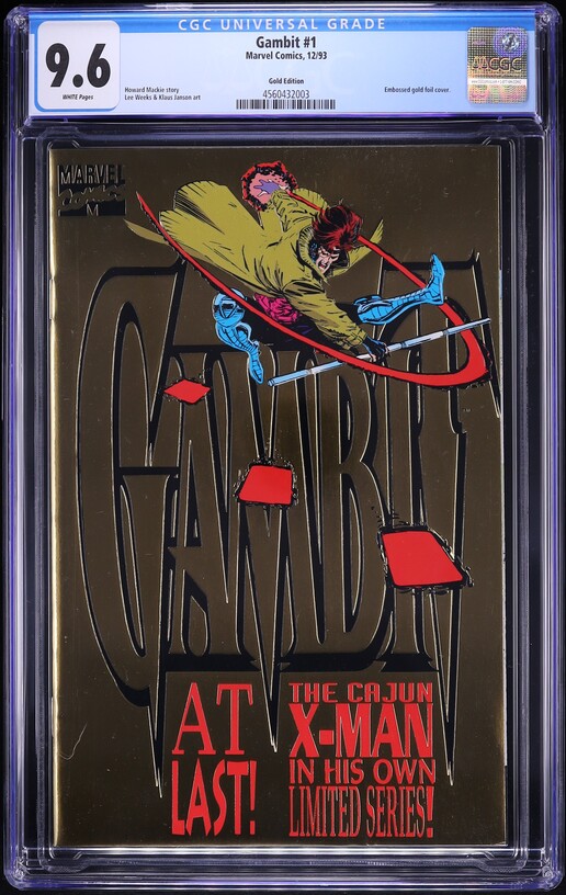 Gambit #1 (Marvel, 1993) CGC 9.6 White Pages on Fanatics Collect