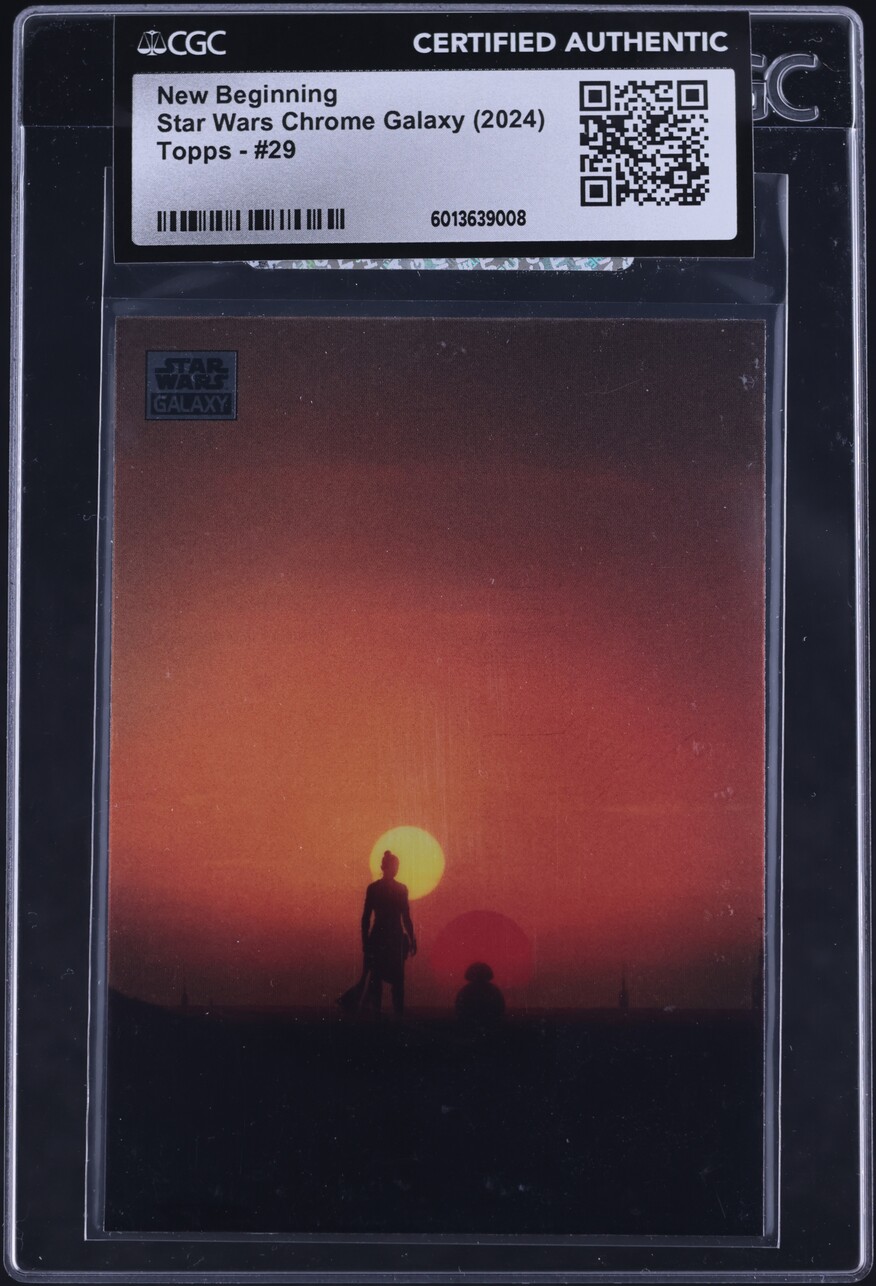 2024 Topps Chrome Star Wars Galaxy New Beginning #29 CGC AUTH on ...