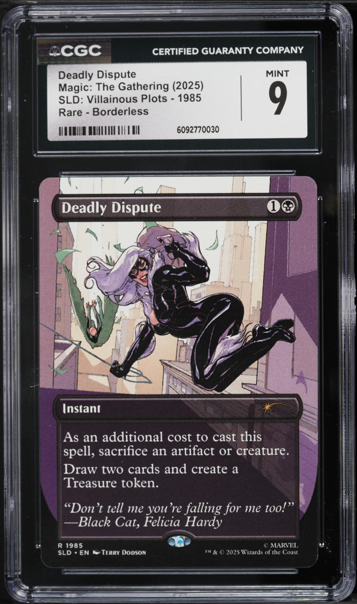 2025 Magic The Gathering MTG SLD Villainous Plots Borderless Deadly ...