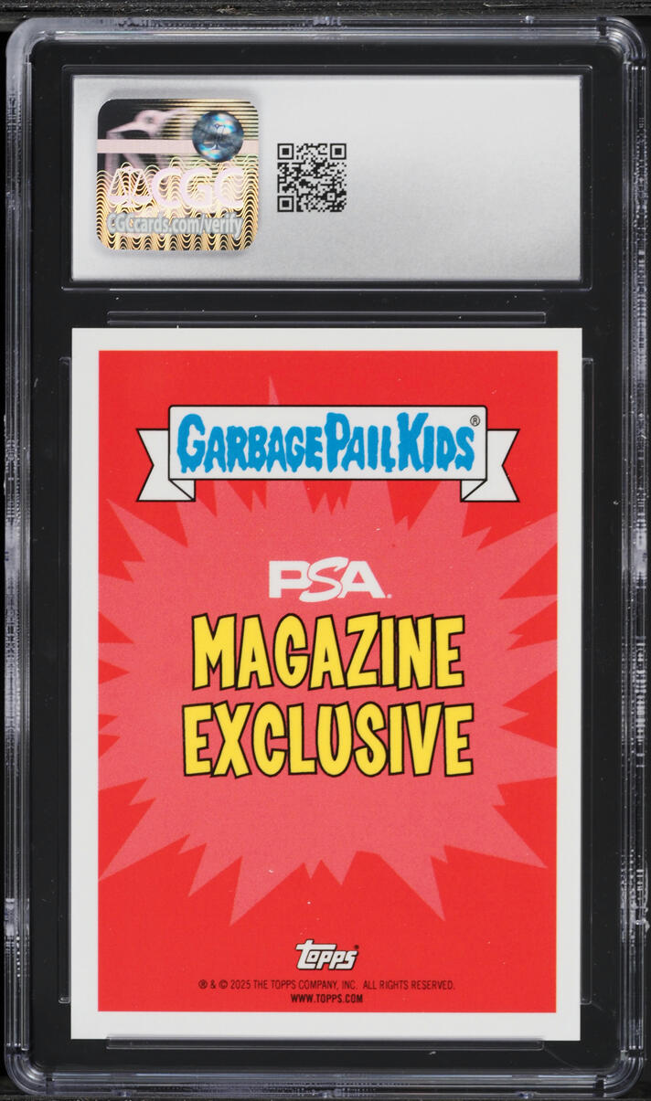 2025 Topps 40th Anniversary Promo PSA Magazine October Issue Happy ...