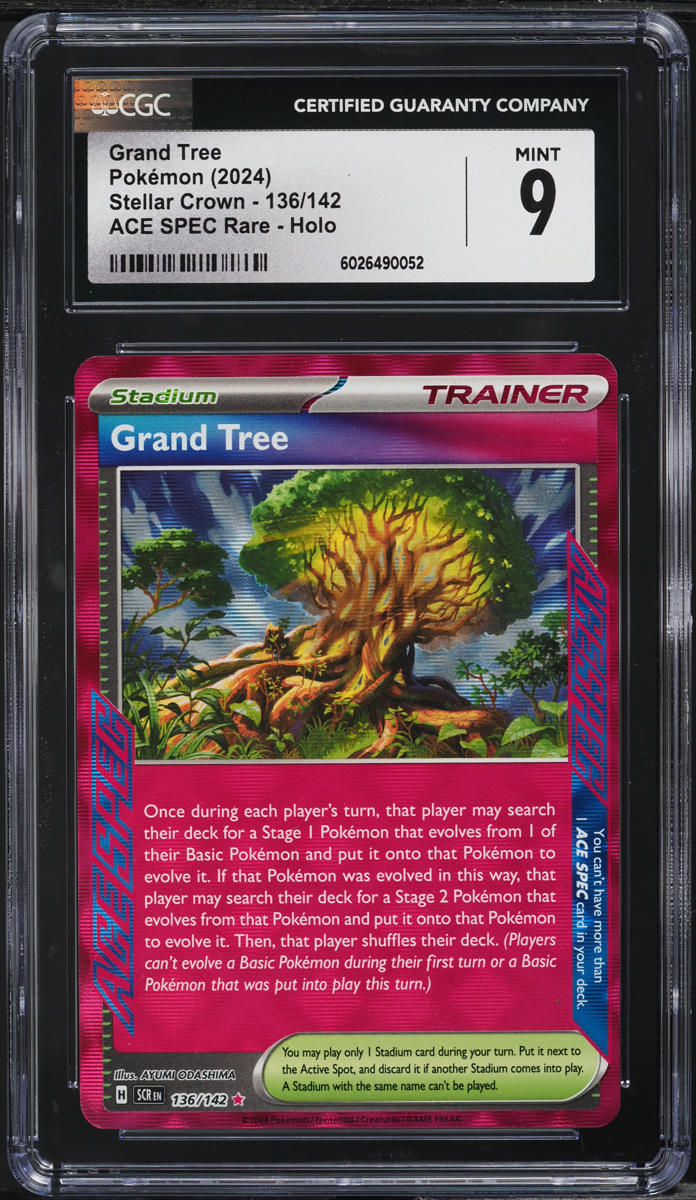 2024 Pokemon Scarlet & Violet Stellar Crown Ace Spec Grand Tree #136 ...