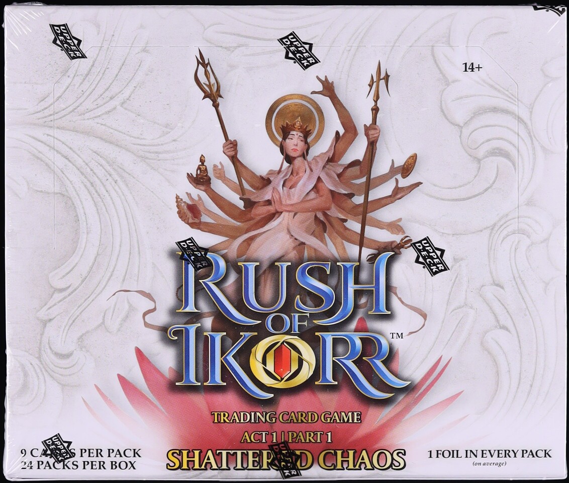 2025 Upper Deck Rush of Ikorr Act Part 1: Shattered Chaos Booster Box ...