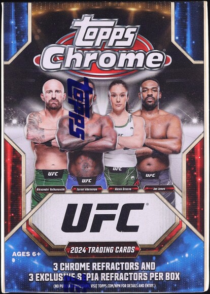 2024 Topps Chrome UFC Sealed Blaster Box on Fanatics Collect