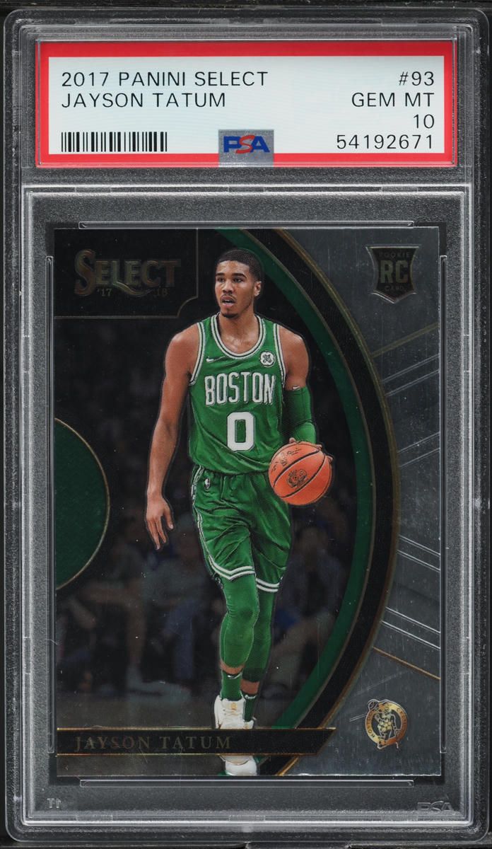 2017 Select Concourse Jayson Tatum ROOKIE #93 PSA 10 GEM MINT on ...