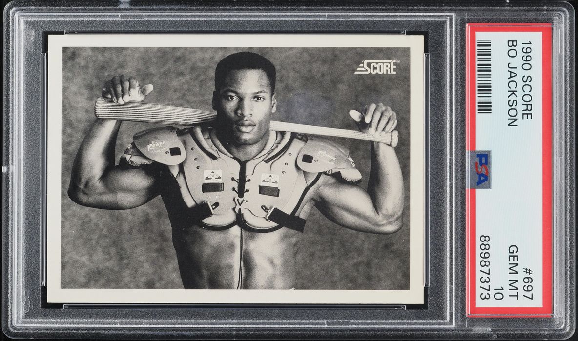 1990 Score Bo Jackson #697 PSA 10 GEM MINT on Fanatics Collect