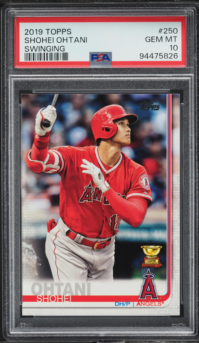 2019 Topps Shohei Ohtani #250 PSA 10 GEM MINT on Fanatics Collect