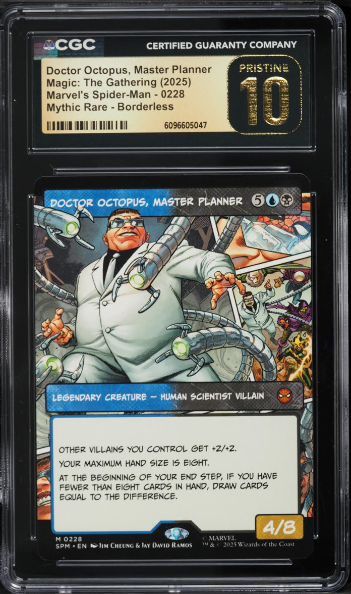 2025 Magic The Gathering MTG Marvel Spider-Man Borderless Doctor ...