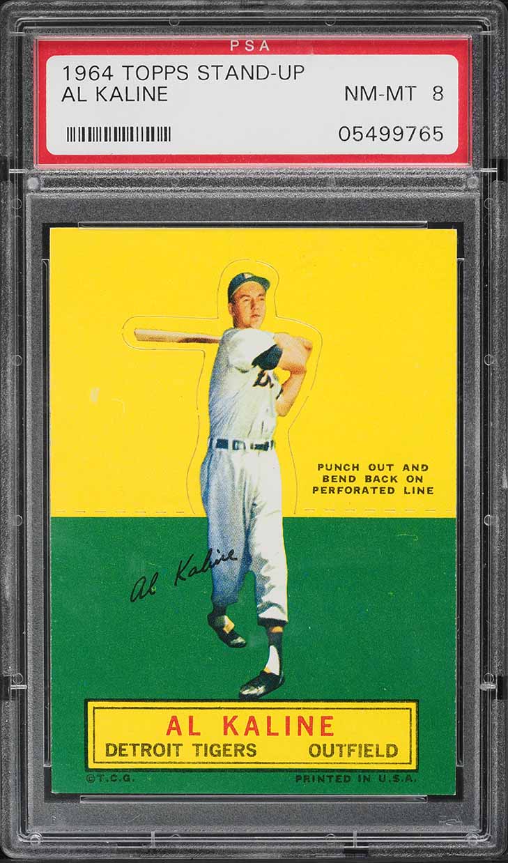1964 Topps Stand-Up Al Kaline PSA 8 NM-MT on Fanatics Collect