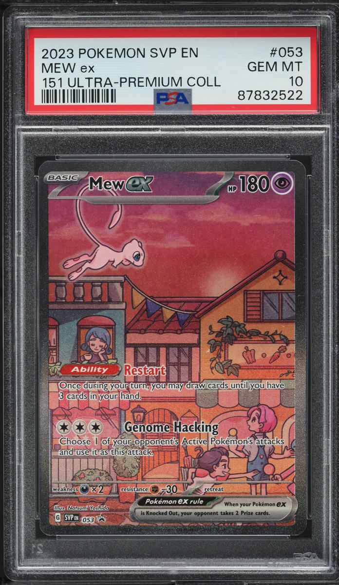 2023 Pokemon SV Black Star Promo 151 Ultra Premium Collection Mew ex ...