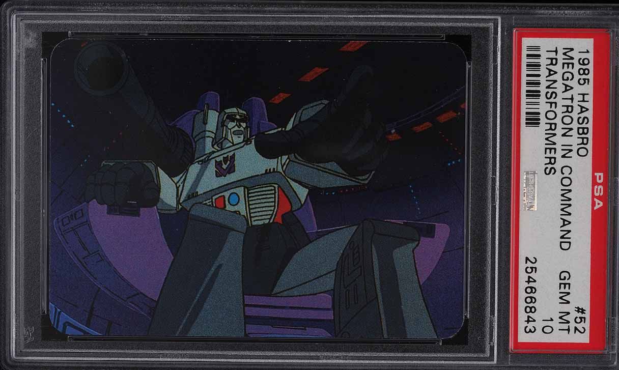 1985 Hasbro Transformers Megatron In Command #52 PSA 10 GEM MINT on ...