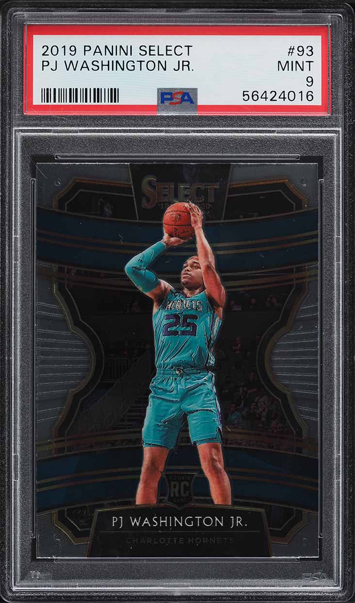 2019 Select Concourse PJ Washington Jr. ROOKIE #93 PSA 9 MINT on ...