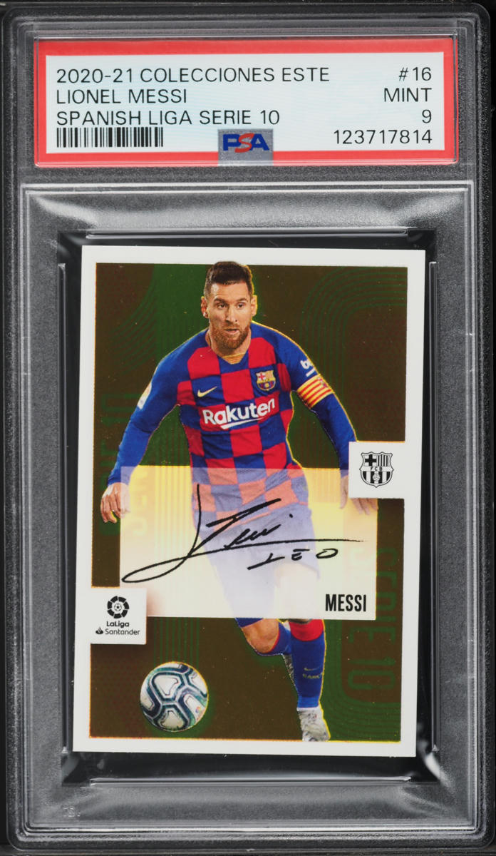 2020 Panini Colecciones Este Spanish LaLiga Serie 10 Lionel Messi #16 ...