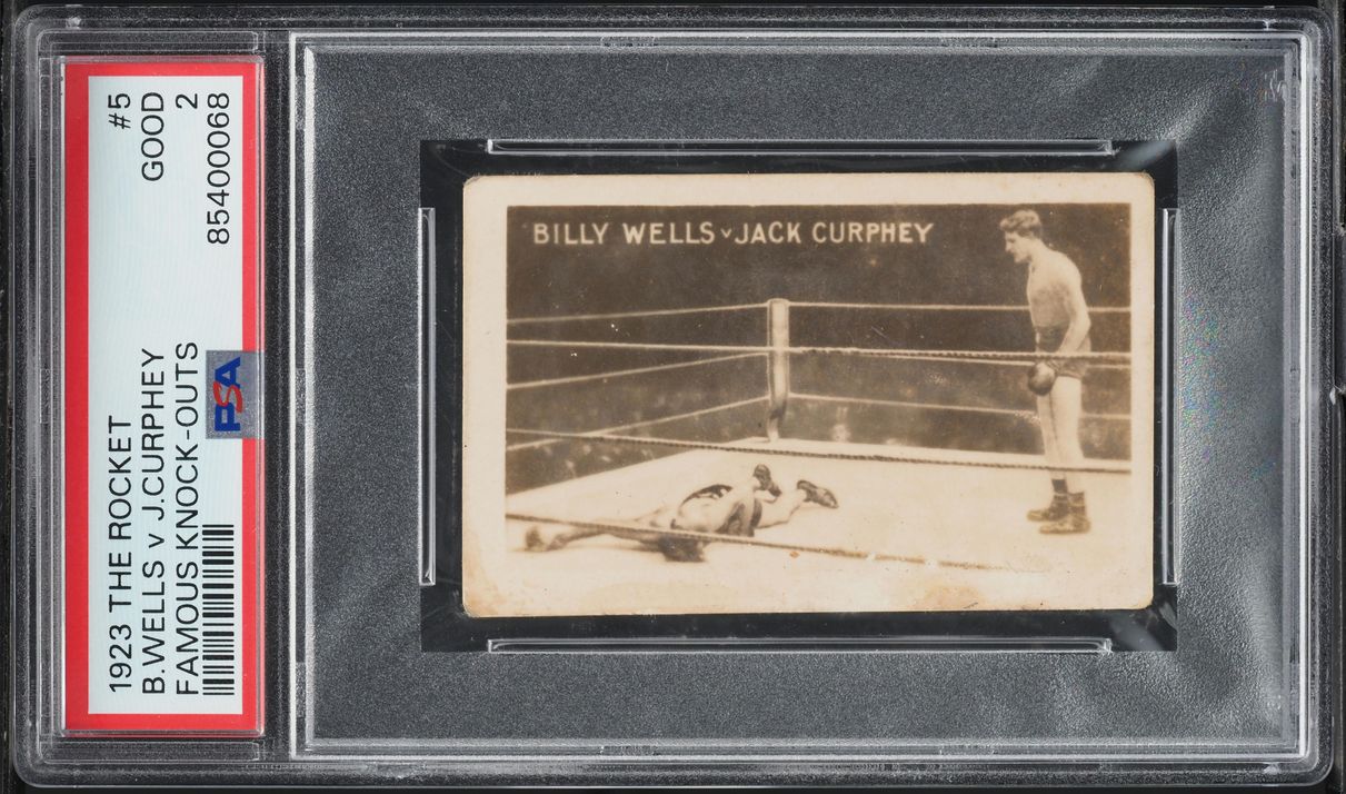 1923 The Rocket Famous Knock-Outs Boxing Billy Wells Vs Jack Curphey #5 ...