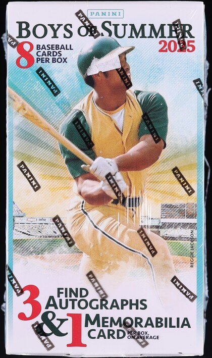 2025 Panini Boys Of Summer Baseball Sealed Hobby Box, 8ct Cards on ...