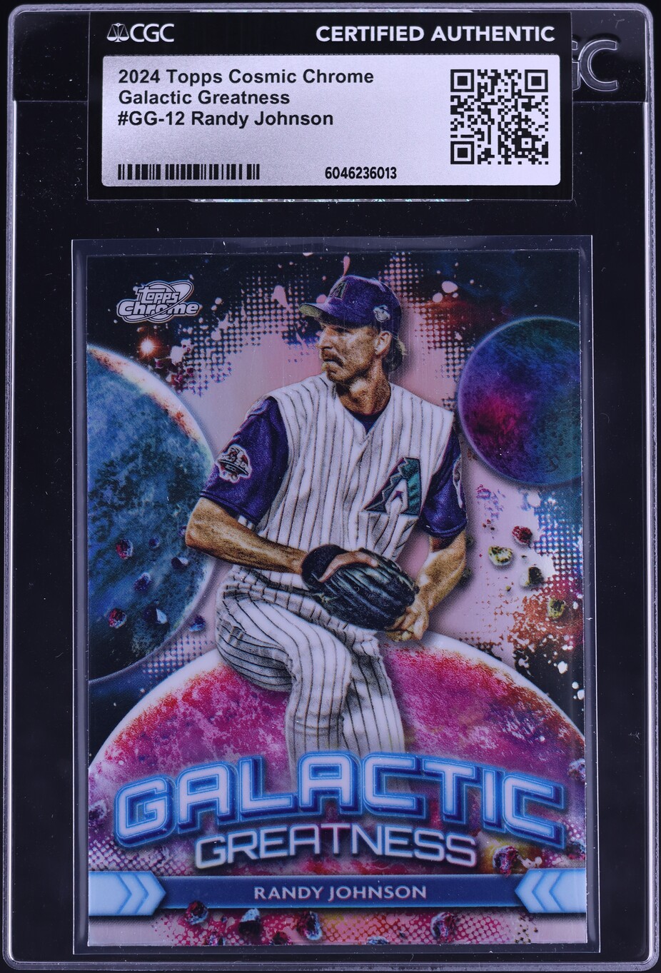 2024 Topps Cosmic Chrome Galactic Greatness Randy Johnson #GG-12 CGC ...