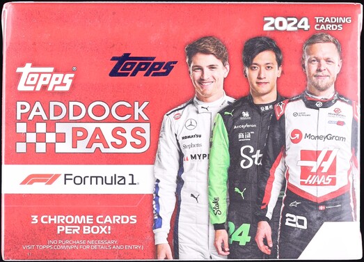 2024 Topps Paddock Pass Formula 1 F1 Racing Sealed Blaster Box, 6ct ...