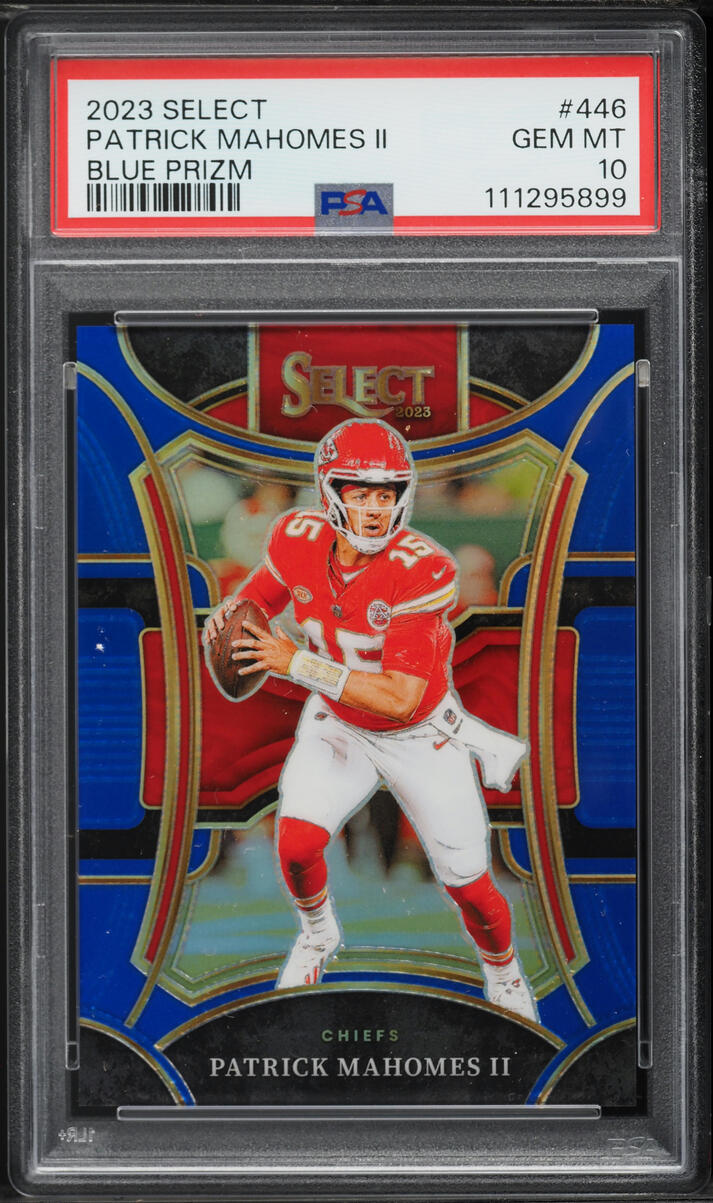 2023 Select Suite Level Blue Prizm Patrick Mahomes II /99 #446 PSA 10 ...