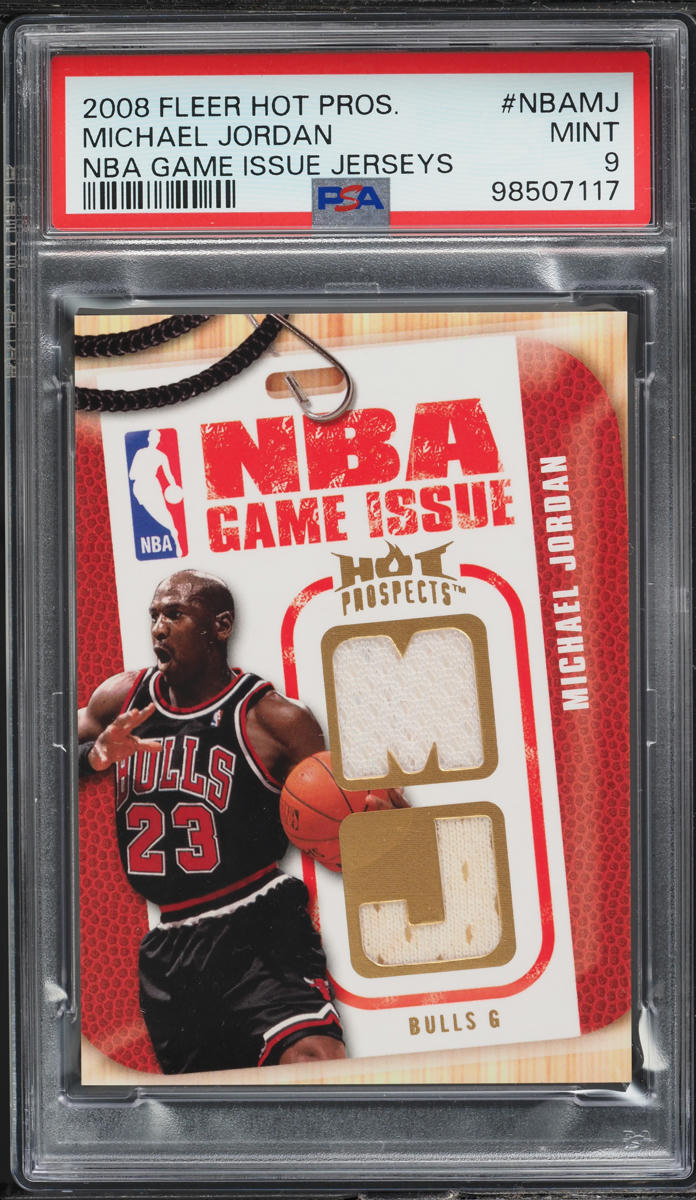 2008 Fleer Hot Prospects NBA Game Issue Michael Jordan PATCH /149 #NBA ...