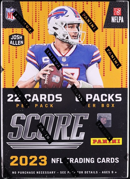 2023 Score Football Sealed Hobby Blaster Box on Fanatics Collect