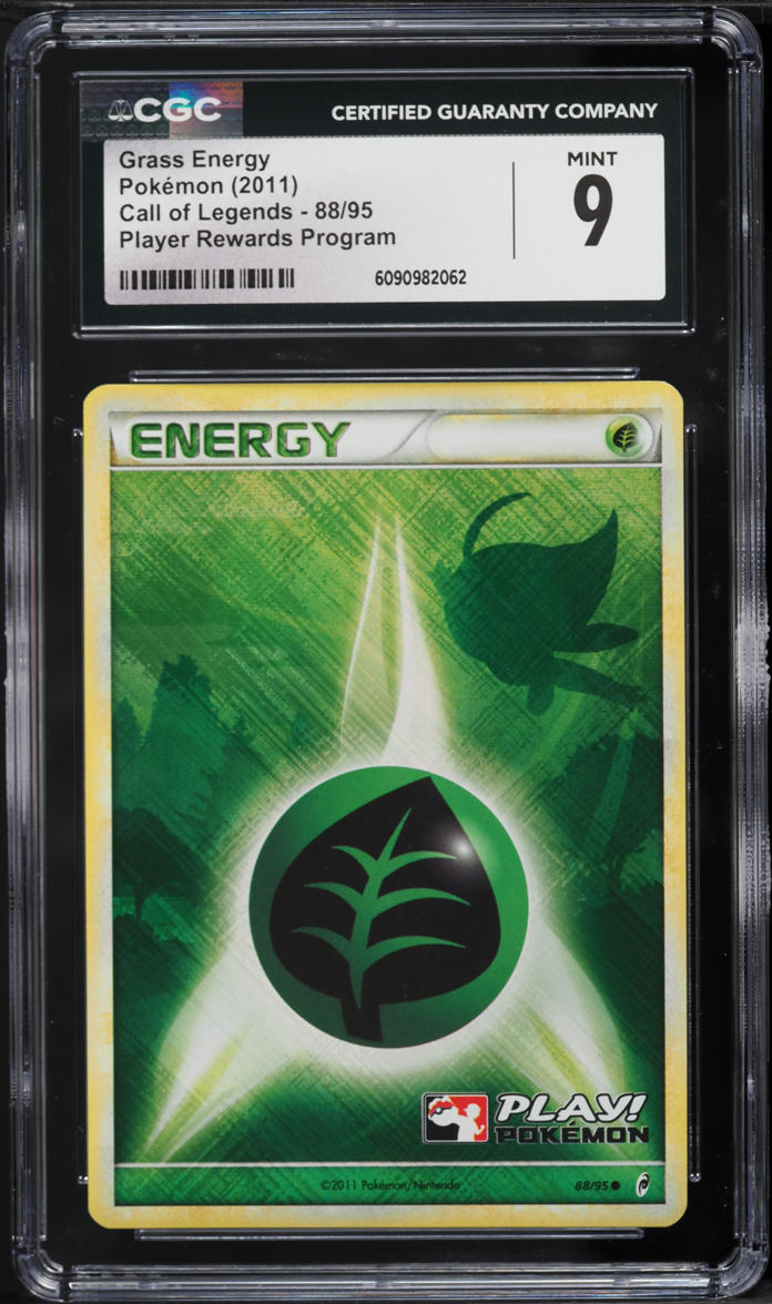 2011 Pokemon Call Of Legends Player Rewards Program Grass Energy #88 ...