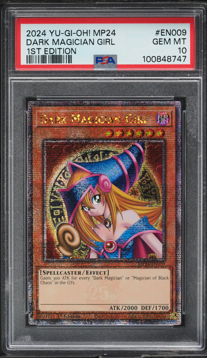 2024 Yu-Gi-Oh! MP24 1st Edition Dark Magician Girl #MP24-EN009 PSA 10 GEM MINT on Fanatics Collect