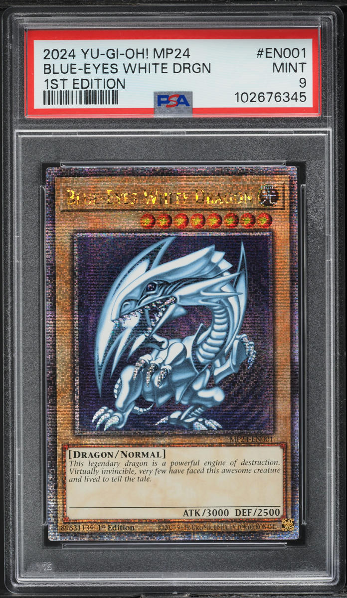 2024 Yu-Gi-Oh! MP24 1st Edition Blue-Eyes White Dragon #MP24-EN001 PSA ...