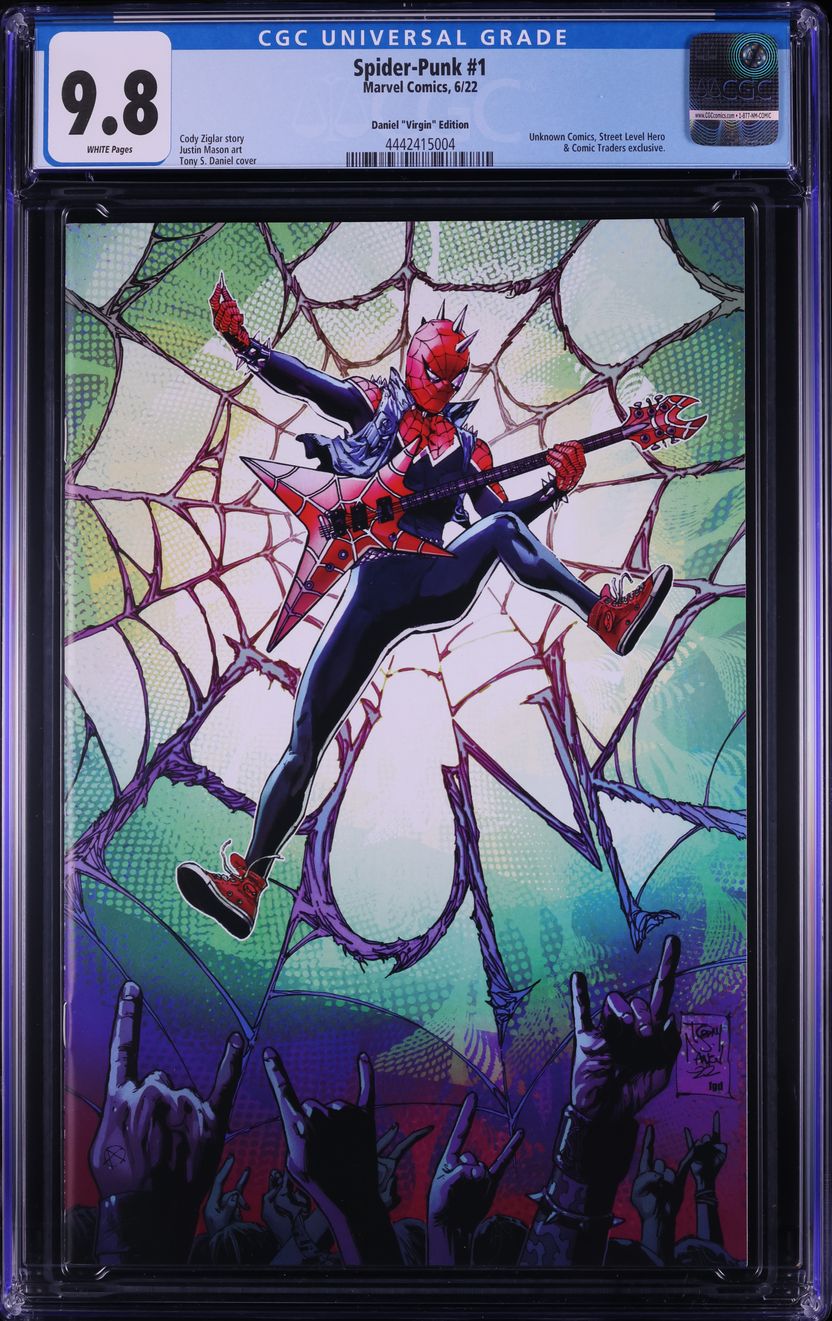Spider-Punk #1 (Marvel, 2022) CGC 9.8 White Pages on Fanatics Collect