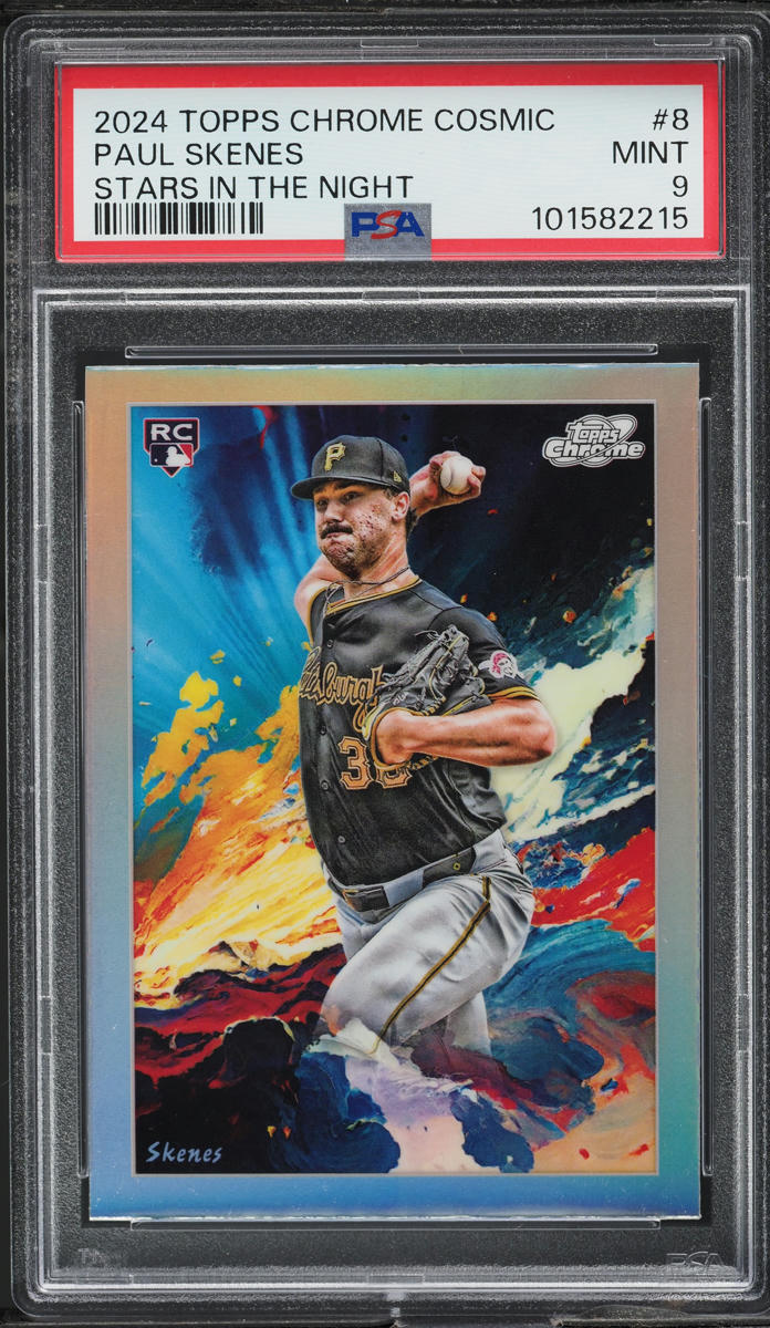 2024 Topps Chrome Cosmic Stars In The Night Paul Skenes ROOKIE #STM-8 ...