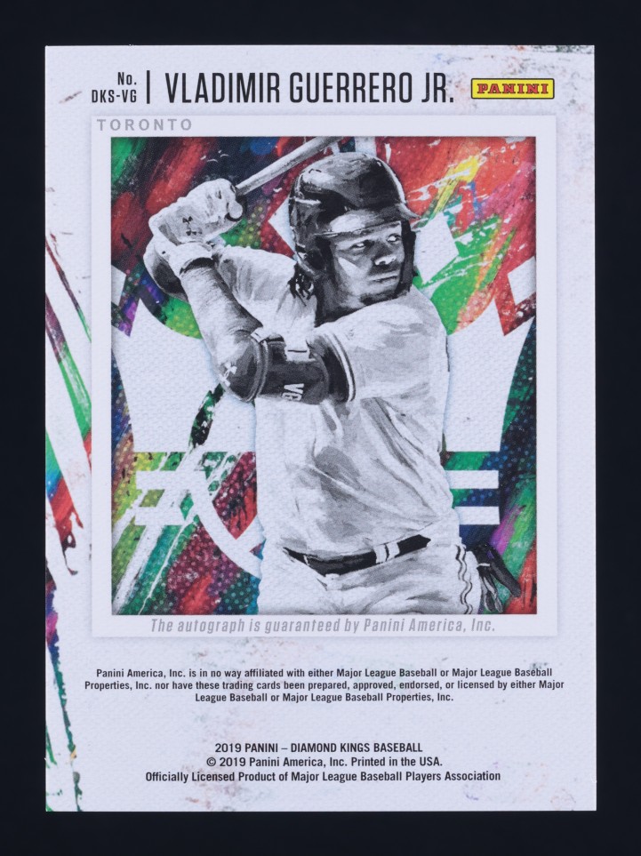 2019 Panini Diamond Kings Vladimir Guerrero Jr. ROOKIE AUTO #DKS-VG MBA ...