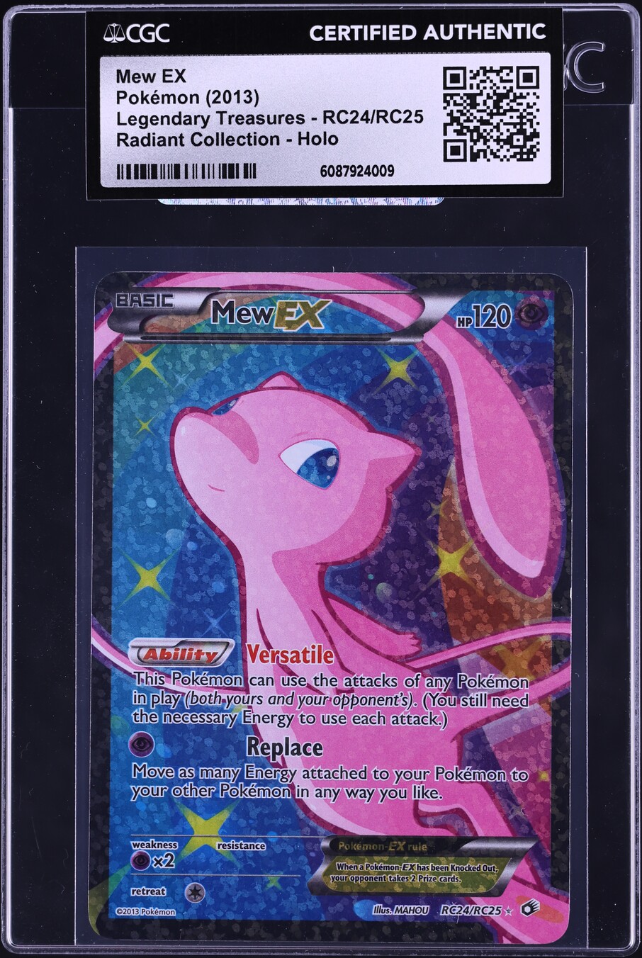 2013 Pokemon Black & White Legendary Treasures Radiant Collection Mew ...