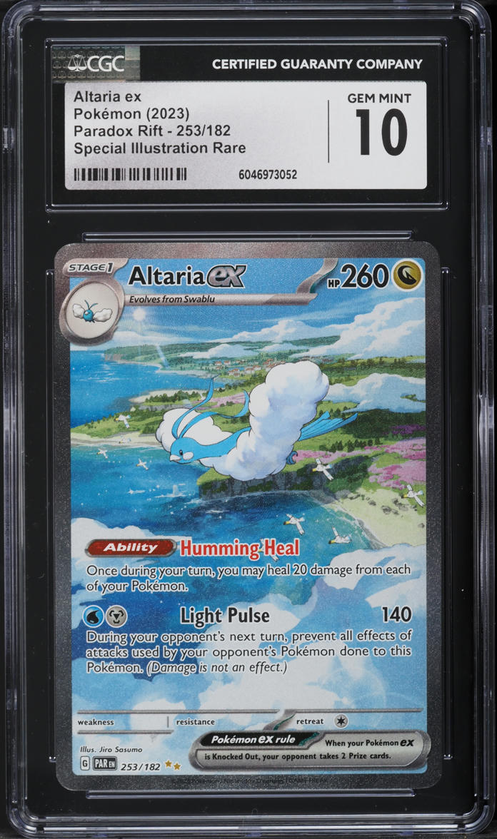 2023 Pokemon Scarlet & Violet Paradox Rift SIR Altaria ex #253 CGC 10 ...