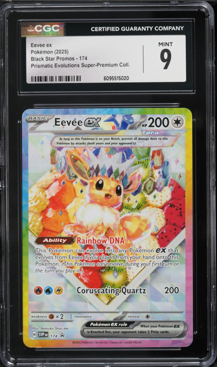 2025 Pokemon Scarlet & Violet Promo Prismatic Evolutions Super Premium ...
